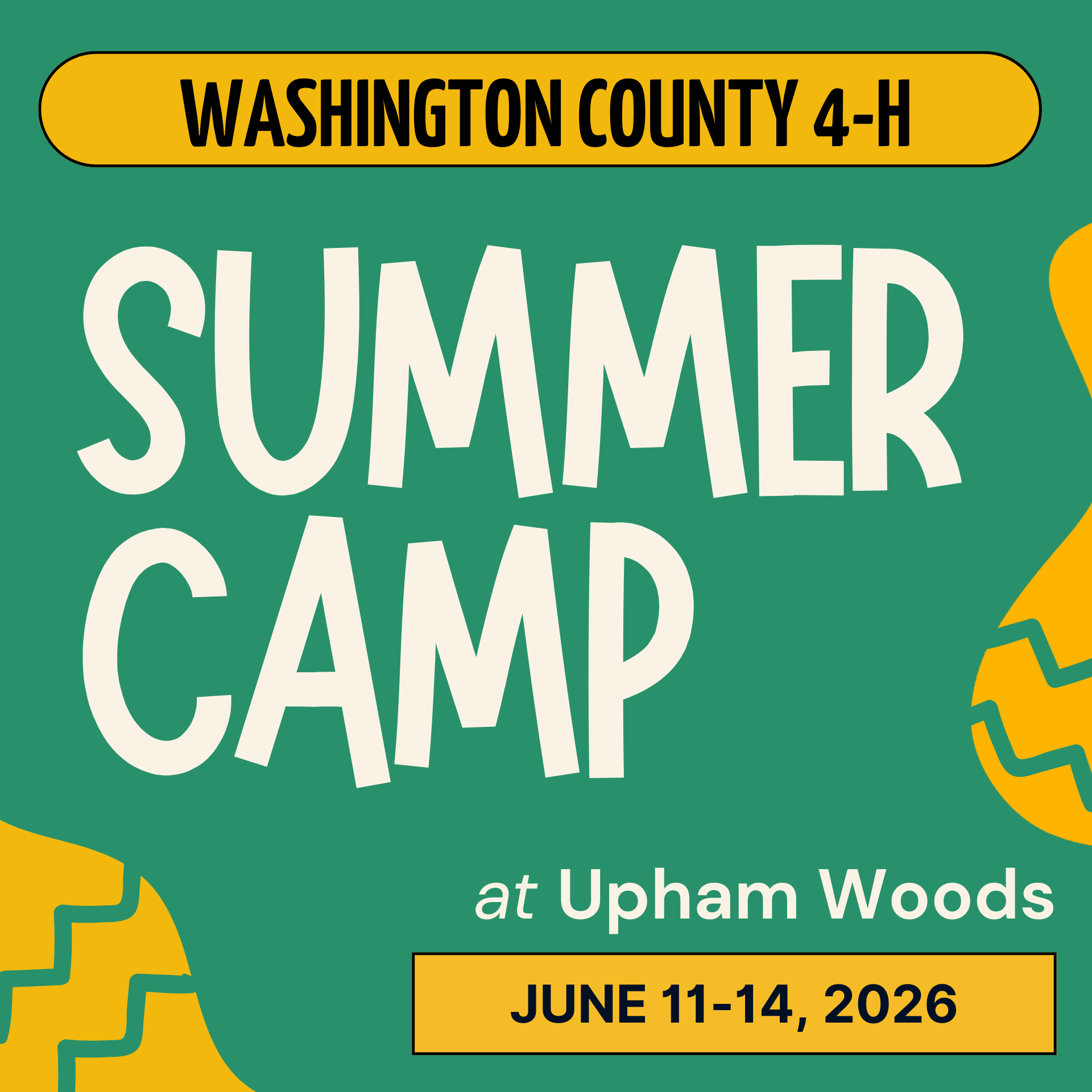Registration for Washington County 4‑H Summer Camp 2026 is now open ...